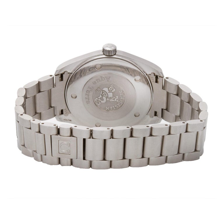 Certified Authentic Omega Seamaster 1740, Silver Dial For Sale at 1stDibs