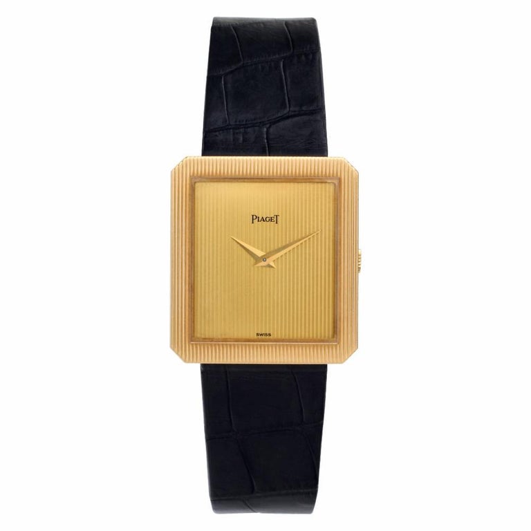 Certified Authentic Piaget Protocol 3540, Beige Dial at 1stDibs