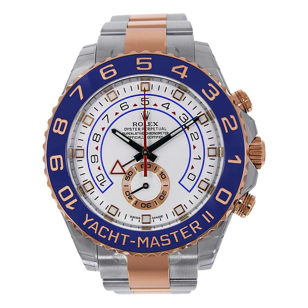 Rolex White Gold Yacht-Master II Regatta Wristwatch For Sale at 1stdibs