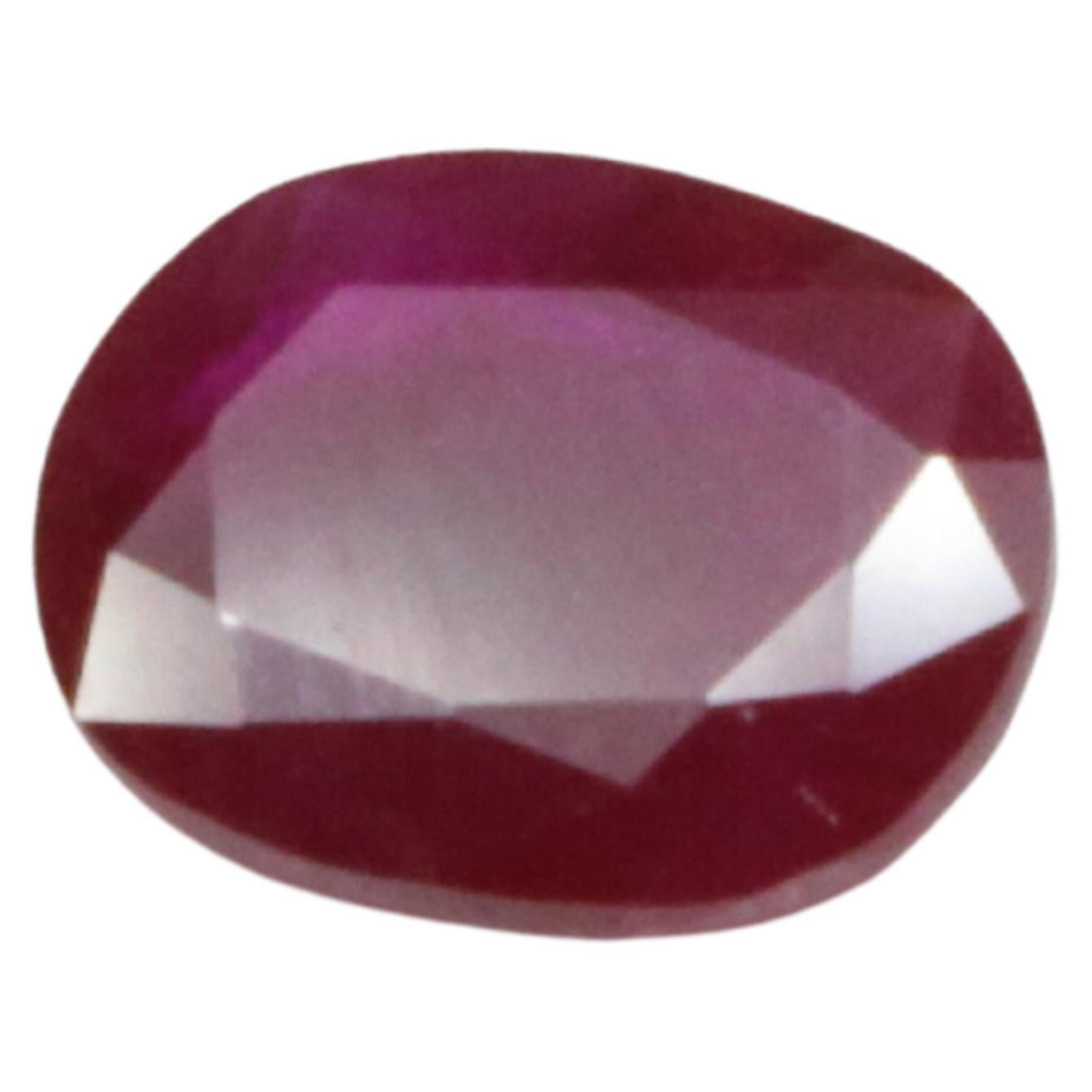 Certified Deep Red Ruby - 1.71ct For Sale at 1stDibs