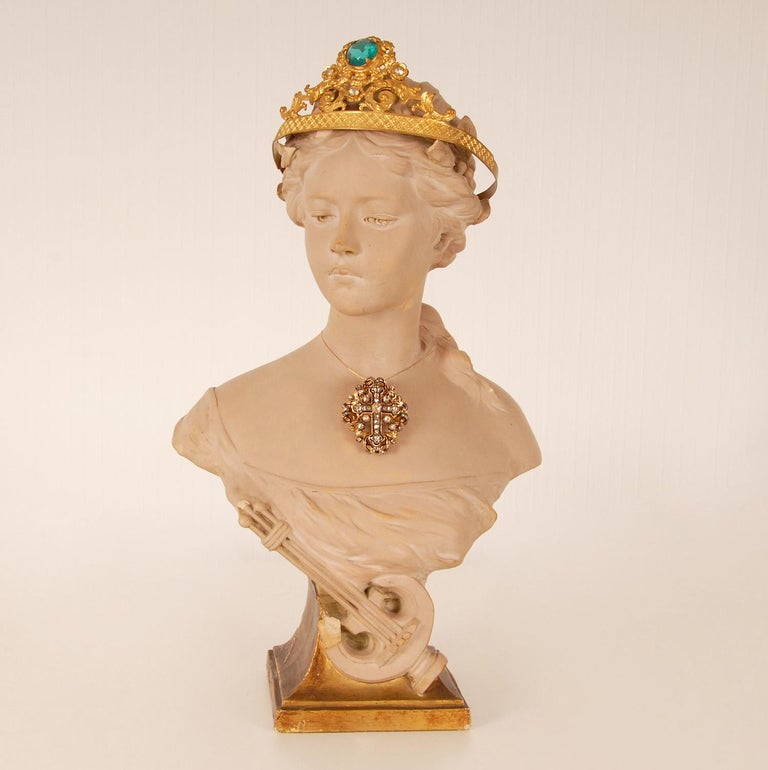 Certified Gold Diamond Renaissance Cross Rose Cut Diamond Enamel ...