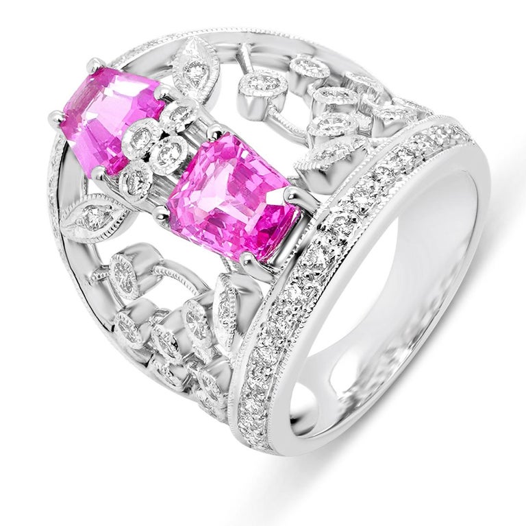 hot pink ring designer
