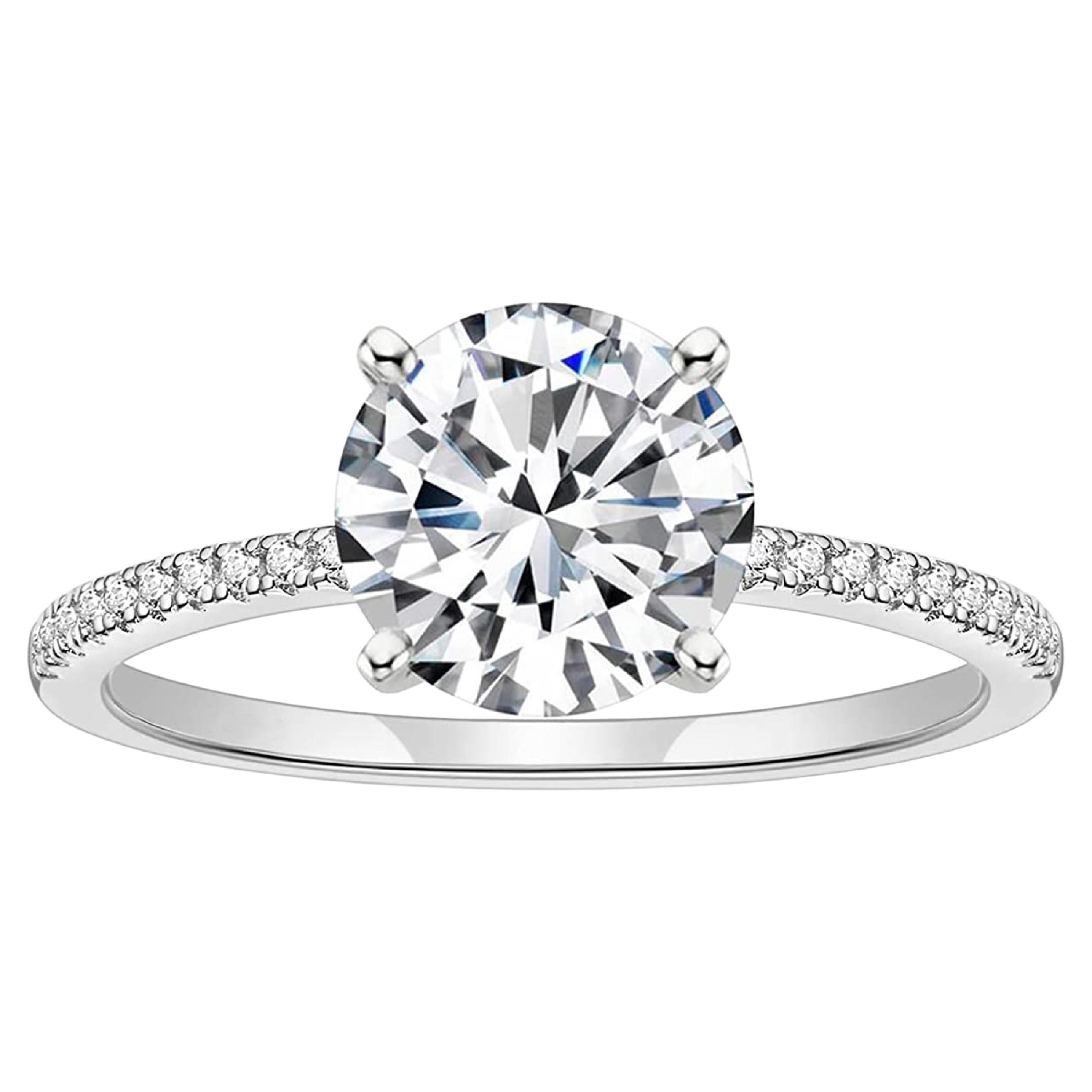 Forevermark Round Brilliant Diamond Ring For Sale at 1stDibs