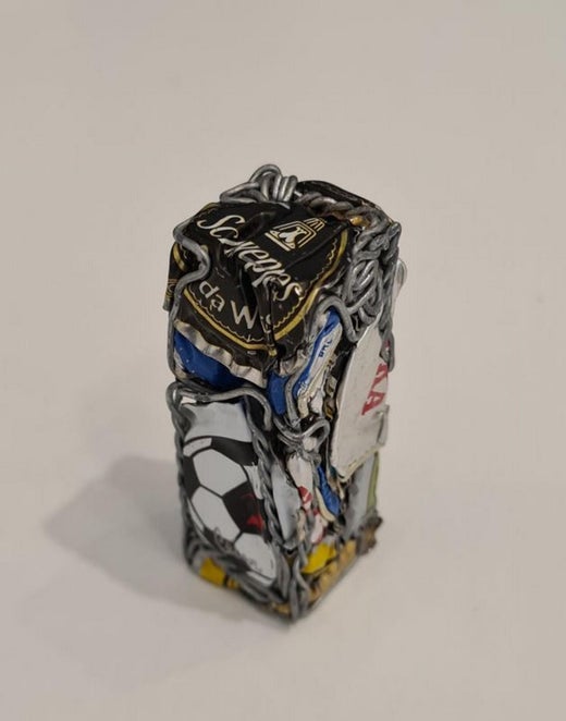 César Baldaccini - Great Niçoise Compression of Different Metals Fixed ...