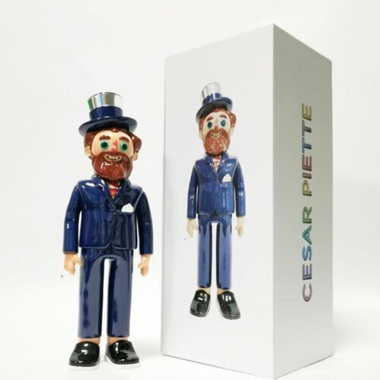 Cesar Piette - The Modernist Vinyl Sculpture For Sale at 1stDibs