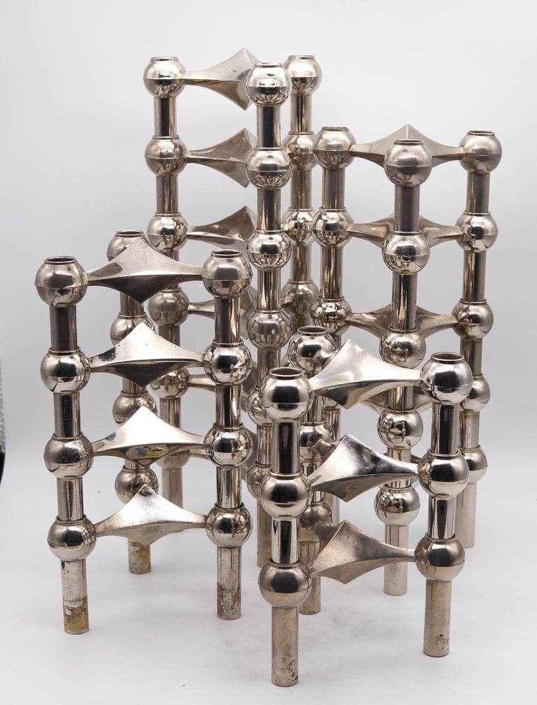 César Stoffi and Fritz Nagel 1960 for BMF Nagel Germany Sculptural 18 ...