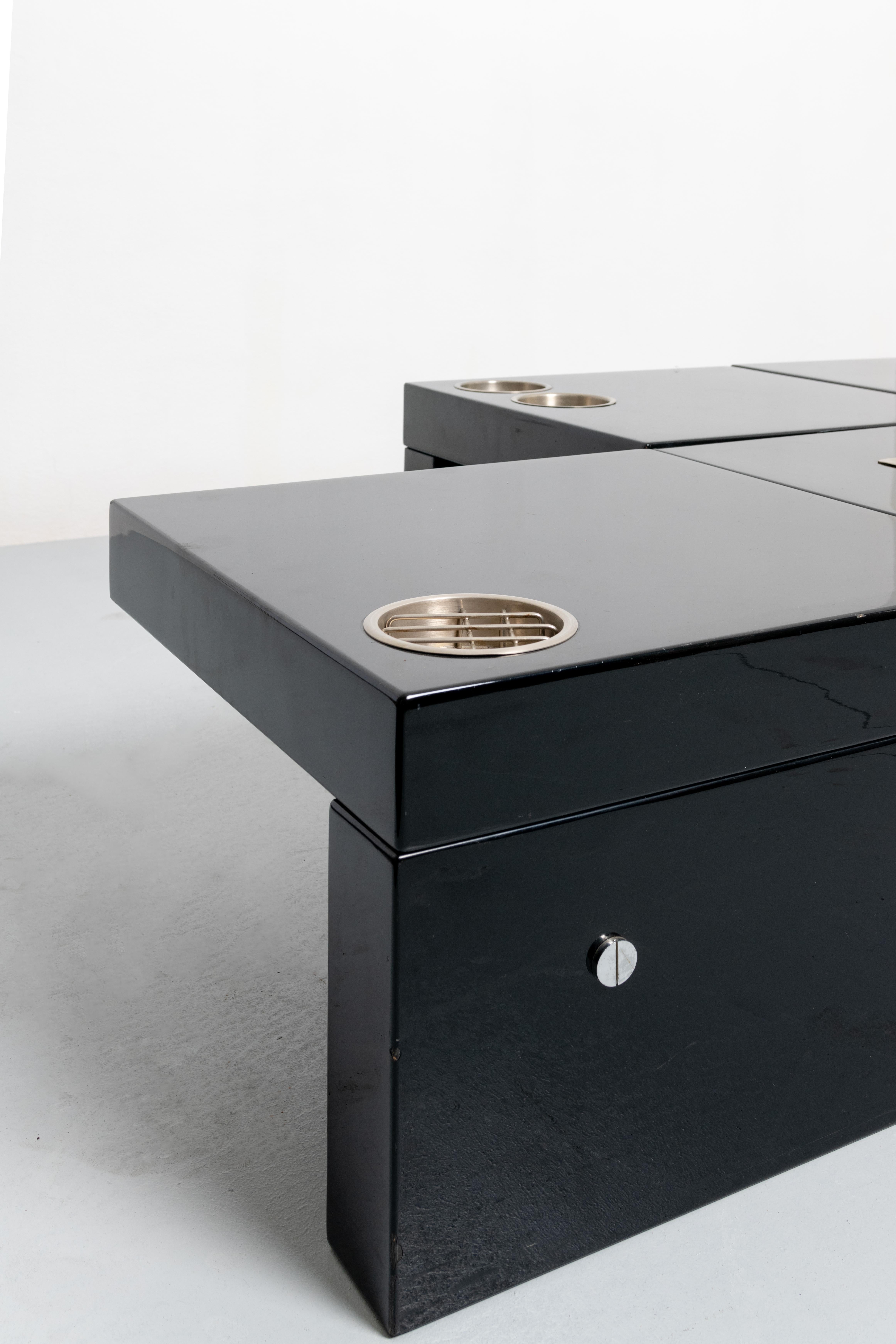 Cesare Augusto Nava, Centre Table Consisting of Four Square Pieces at ...