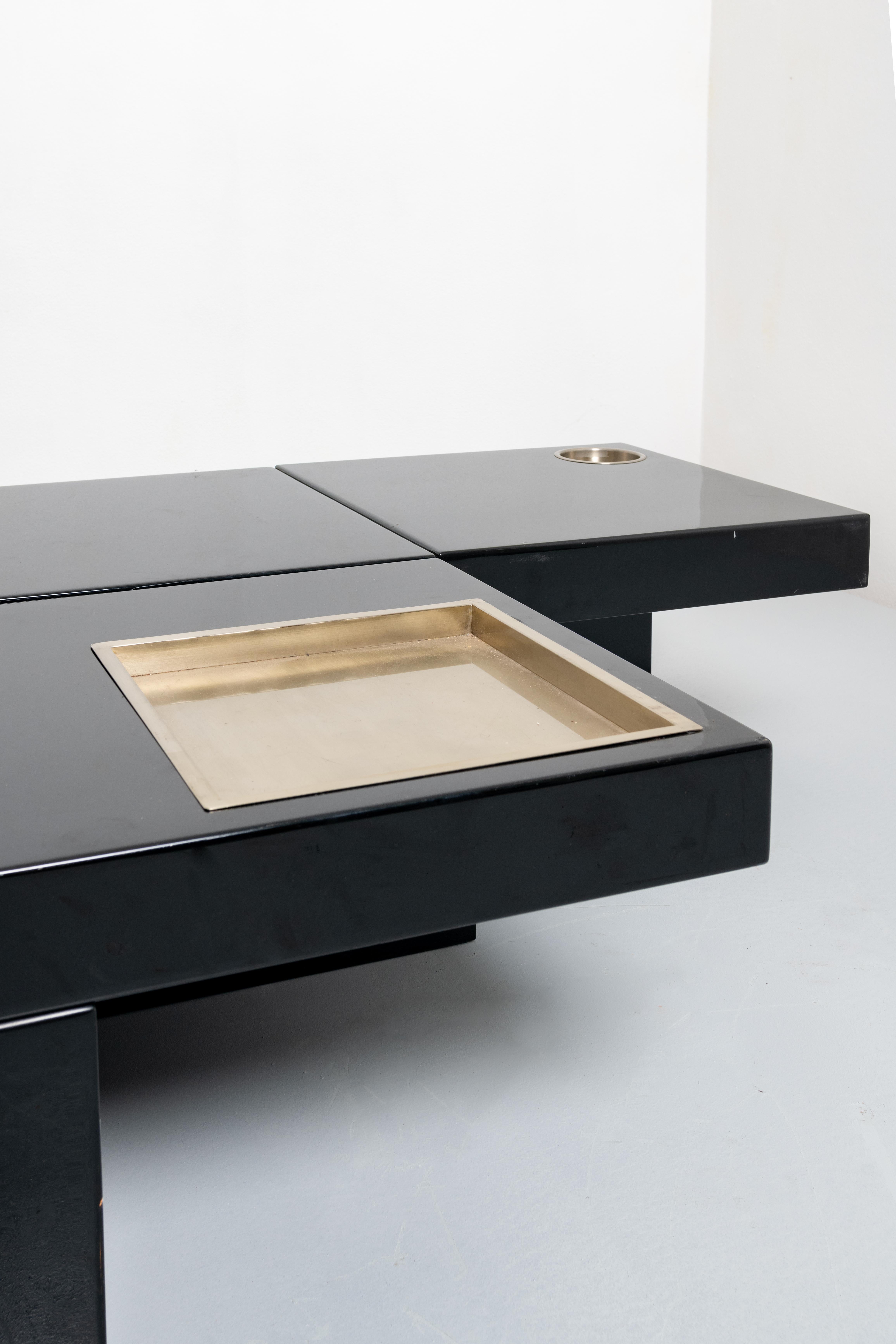 Cesare Augusto Nava, Centre Table Consisting of Four Square Pieces at ...