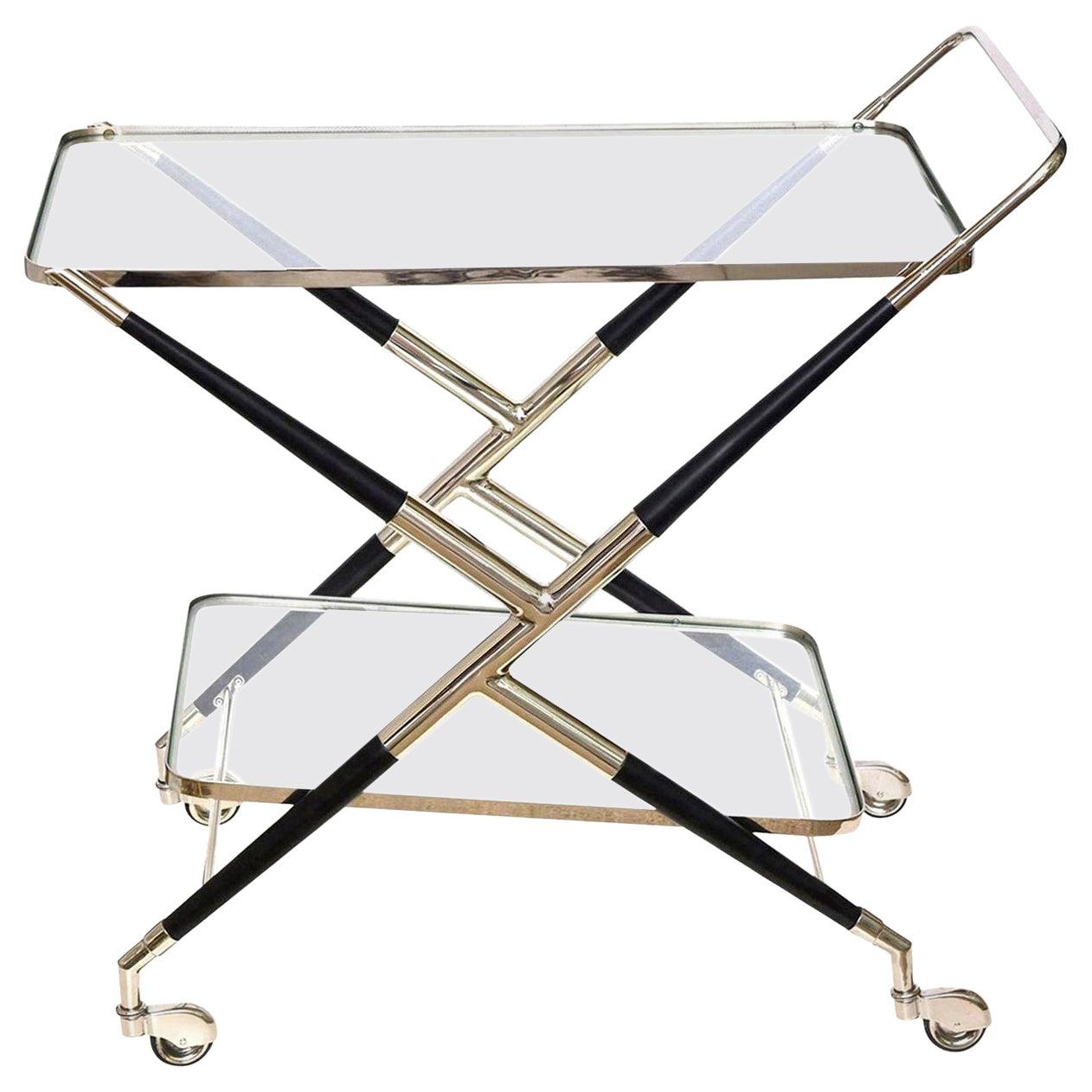 Mid-Century Modern Bar Cart or Cocktail Table For Sale at 1stDibs