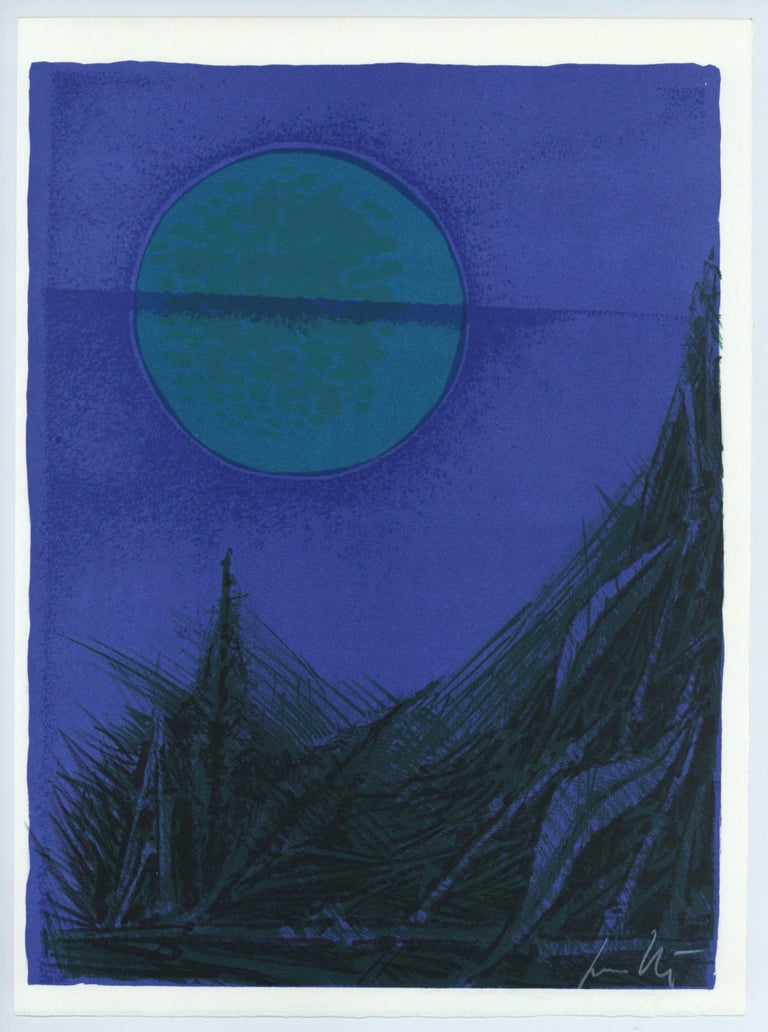 Cesare Peverelli - signed original lithograph For Sale at 1stDibs