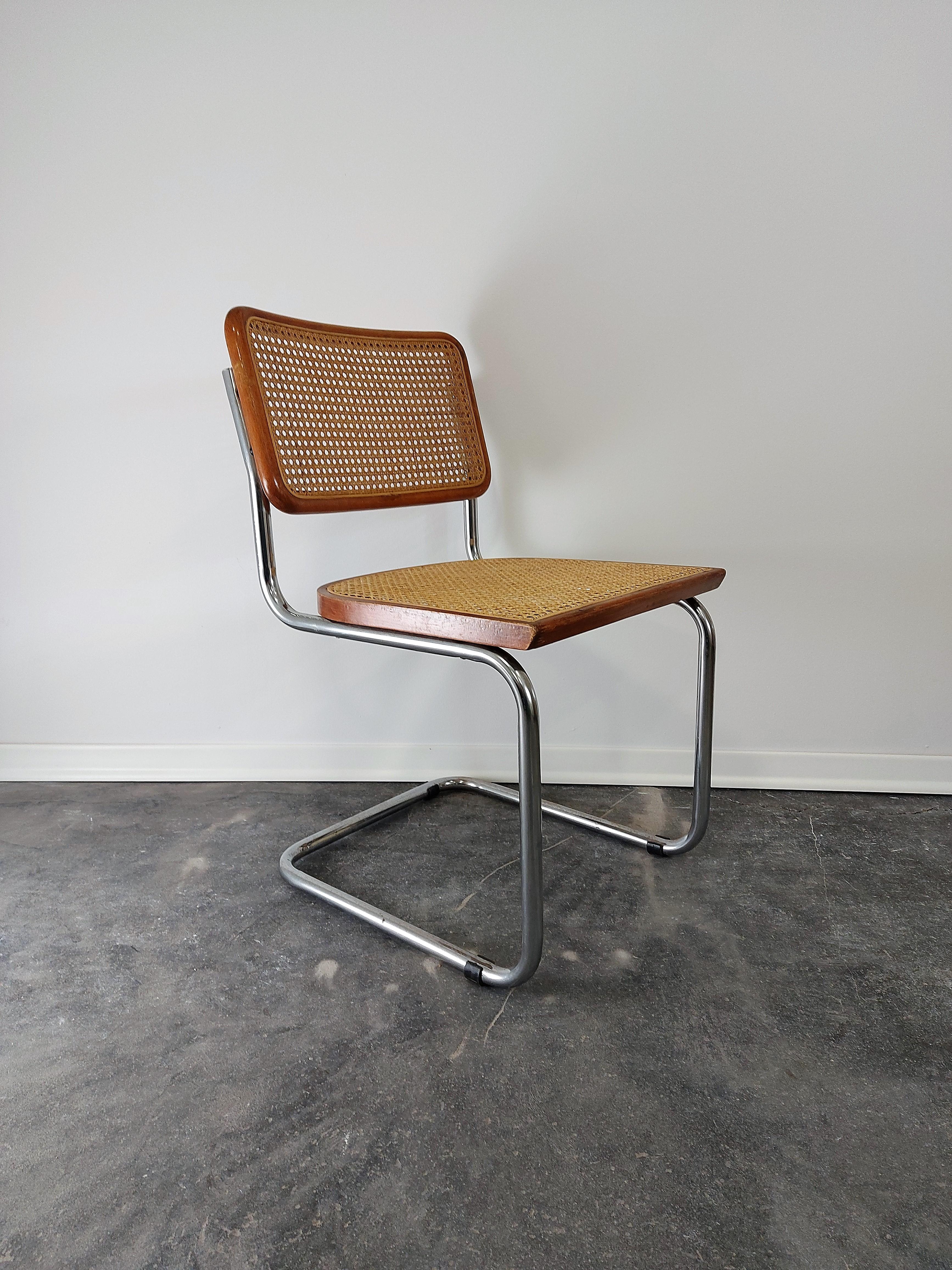 Cesca Chair by Marcel Breuer 1970s B32 at 1stDibs
