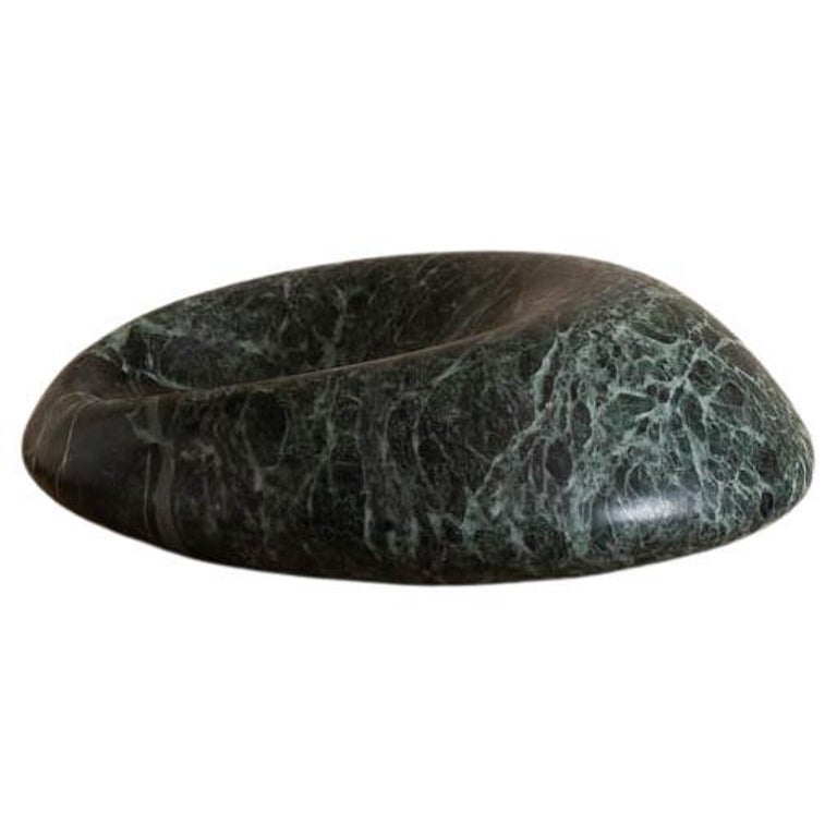 Cetus Green Marble Flower Vase and Candle Holder For Sale at 1stDibs
