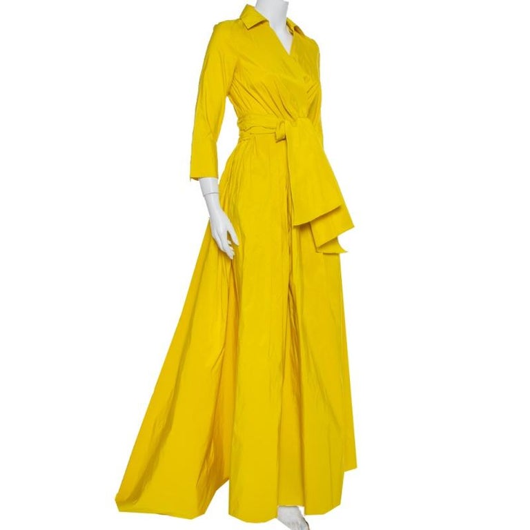 Carolina Herrera Yellow Dress
