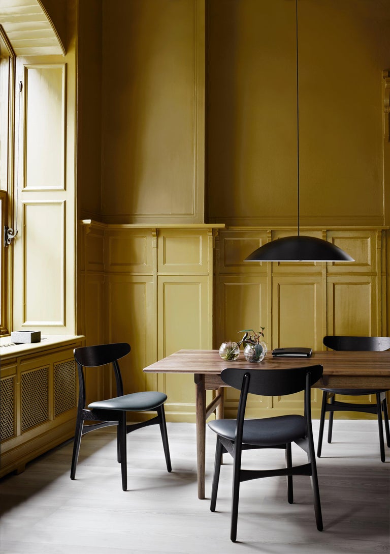 CH327 Large Dining Table in Oak Oil by Hans J. Wegner For Sale at 1stDibs