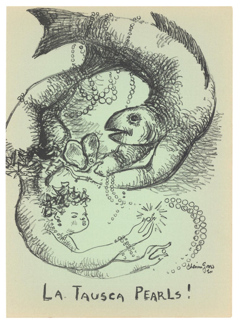 Chaim Gross - original lithograph For Sale at 1stDibs