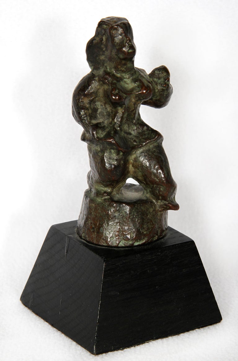 Chaim Gross - Standing Woman, Modern Sculpture by Chaim Gross For Sale ...