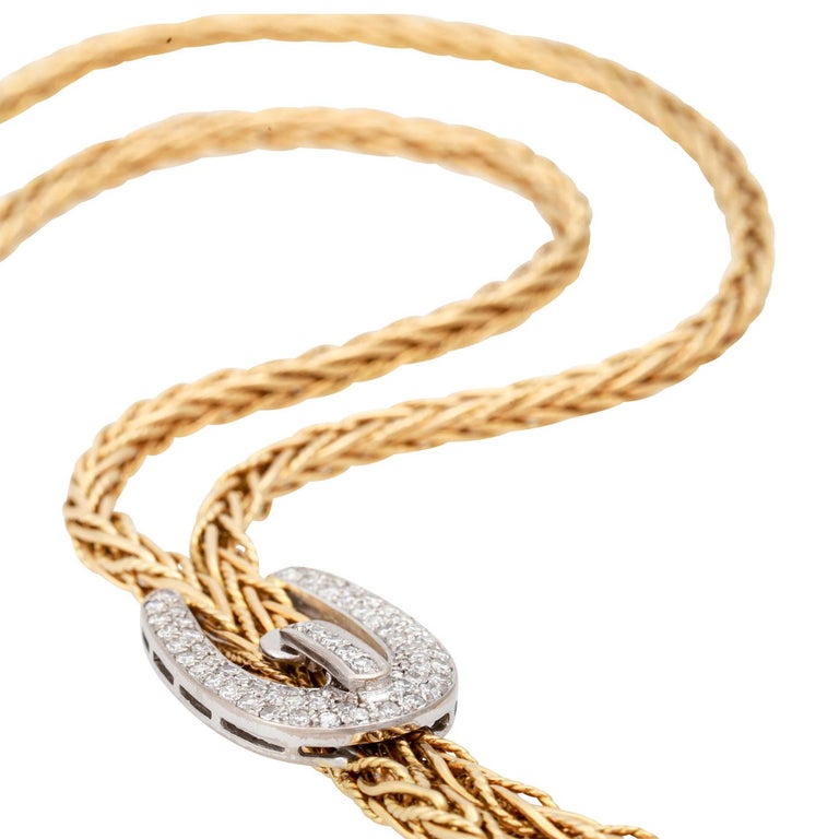 Chain Cable Pattern, Center Part "Pin Clasp Shape" with Octagonal Diam ...