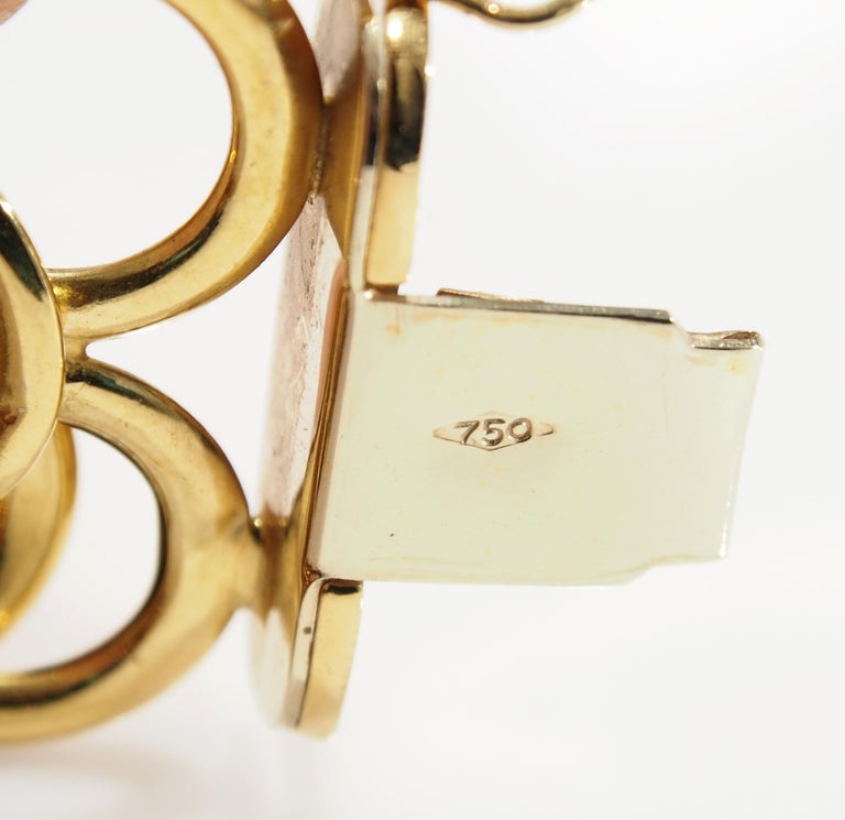 Chain Mail Necklace Yellow Gold 18 Karat at 1stDibs