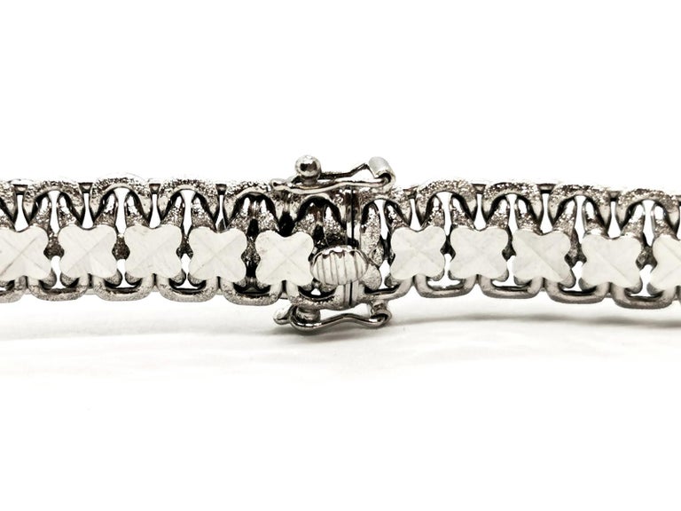 Chain Necklace White Gold For Sale at 1stDibs