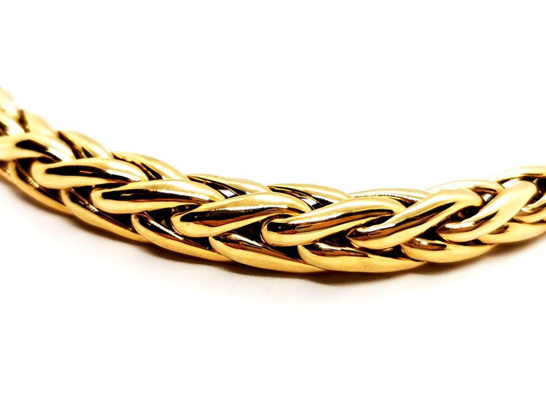 Chain Necklace Yellow Gold For Sale at 1stDibs