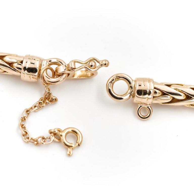 Chain Necklace Yellow Gold For Sale at 1stDibs