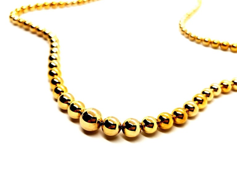 Chain Necklace Yellow Gold For Sale at 1stDibs