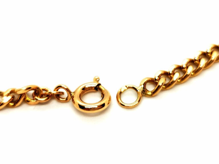 Chain Necklace Yellow Gold For Sale at 1stDibs