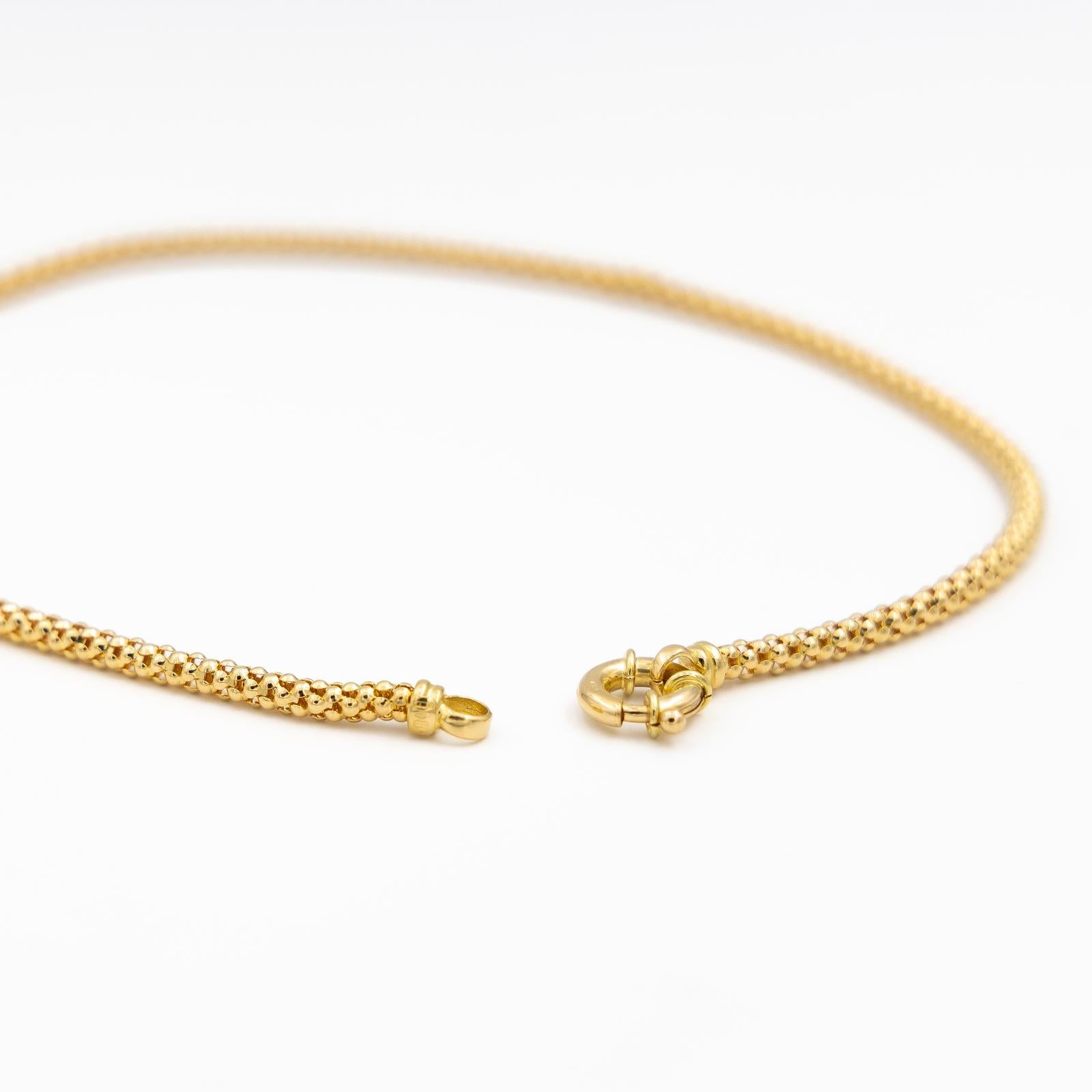Chain Necklace Yellow Gold For Sale at 1stDibs