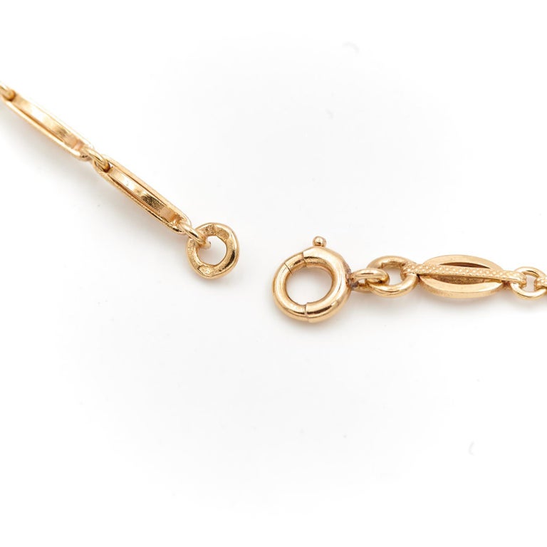 Chain Necklace Yellow Gold For Sale at 1stDibs