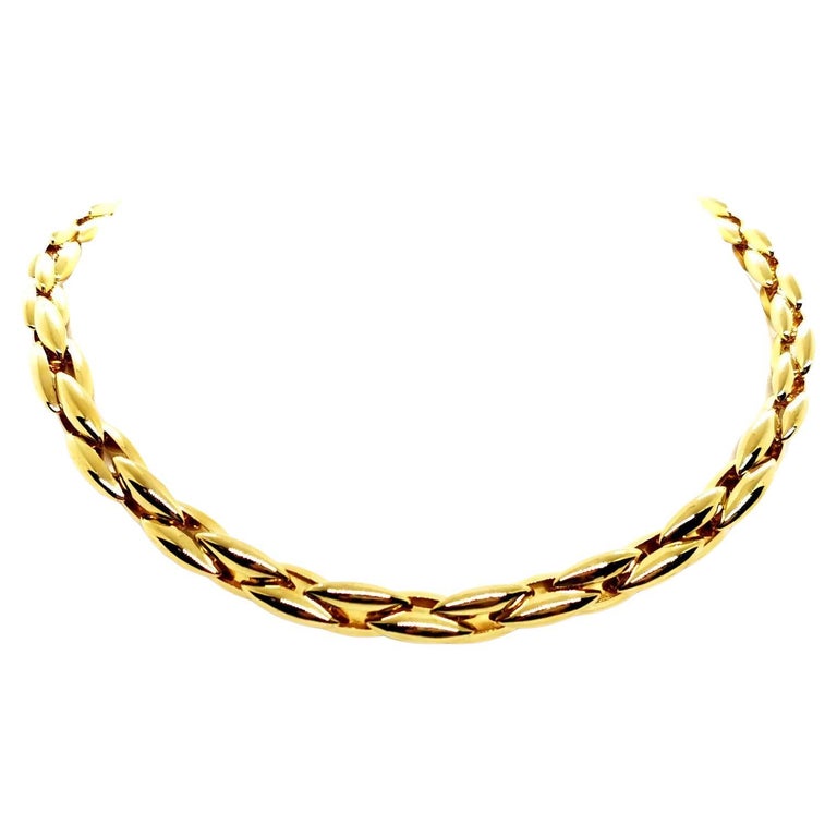 Chain Necklace Yellow Gold For Sale at 1stDibs