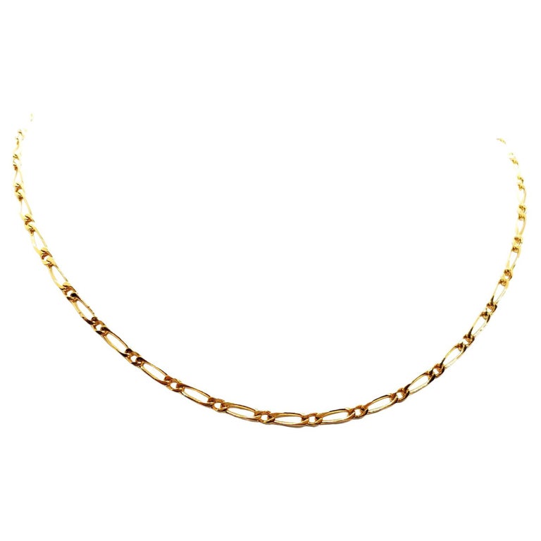 Chain Necklace Yellow Gold For Sale at 1stDibs