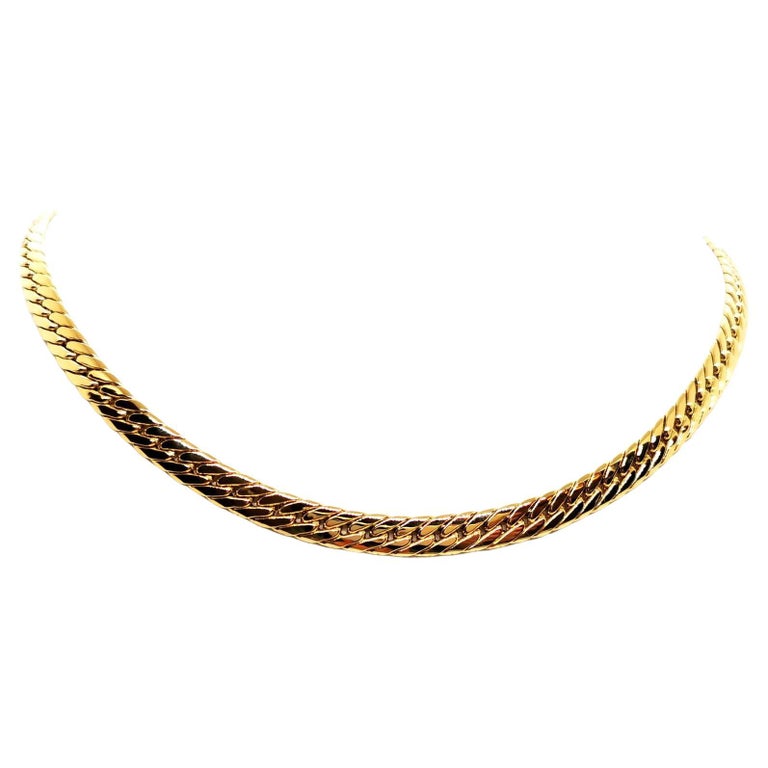 Chain Necklace Yellow Gold For Sale at 1stDibs