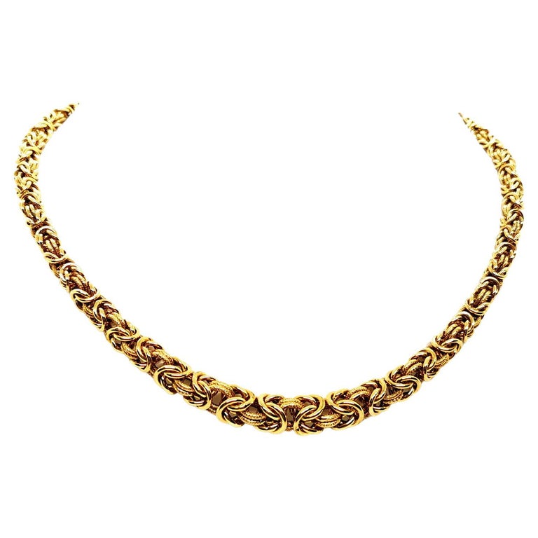 Chain Necklace Yellow Gold For Sale at 1stDibs