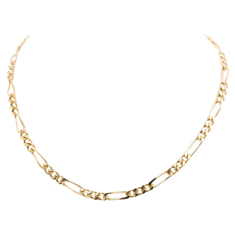 Chain Necklace Yellow Gold For Sale at 1stDibs