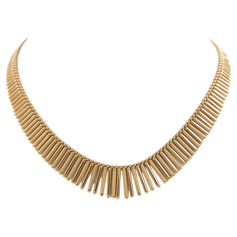 Chain Necklace Yellow Gold For Sale at 1stDibs