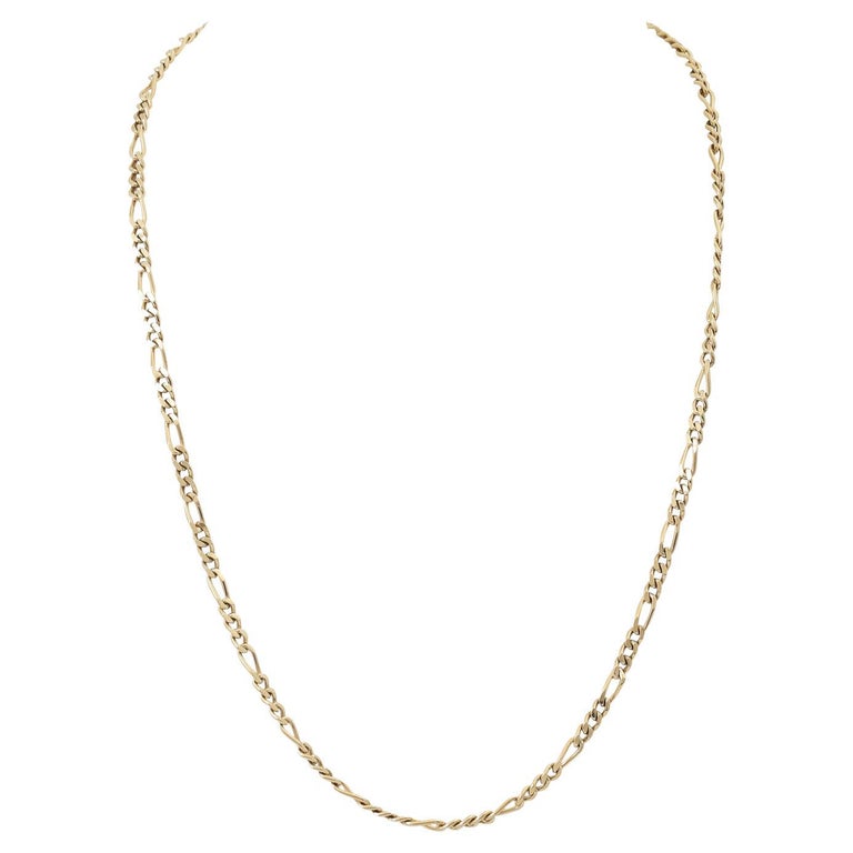 Chain of Figaro For Sale at 1stDibs