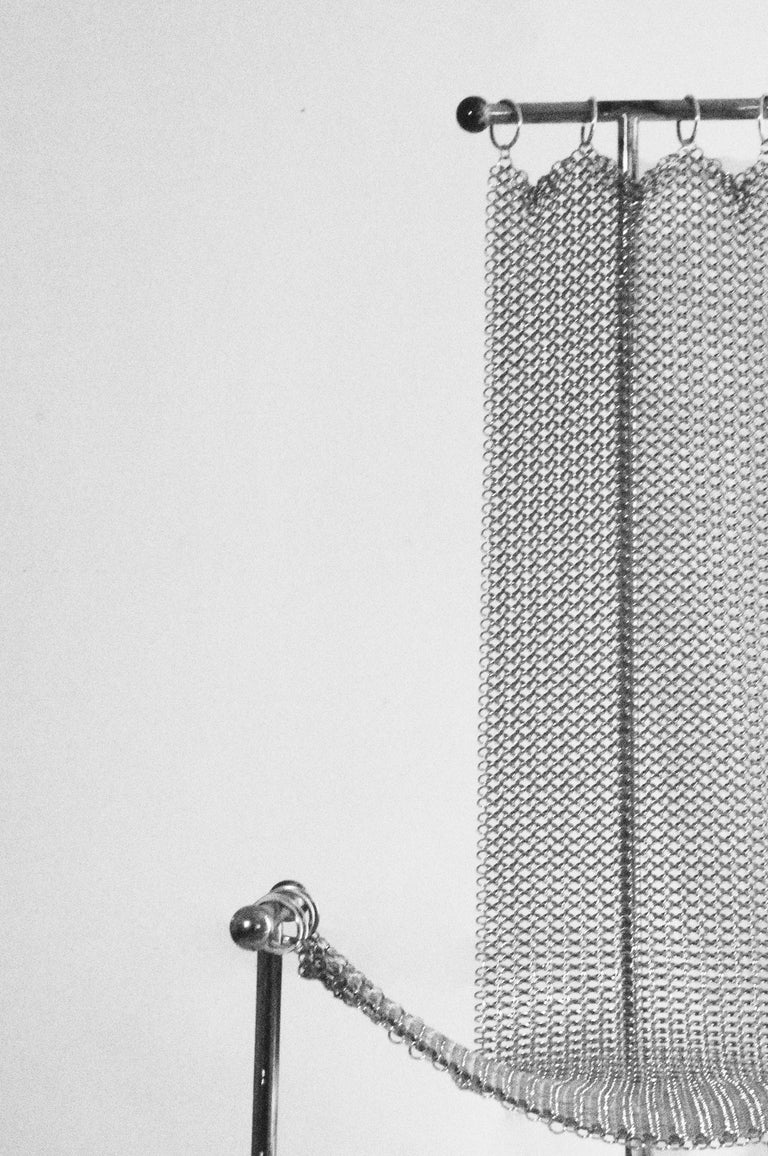 Chainmail Chair by Panorammma For Sale at 1stDibs