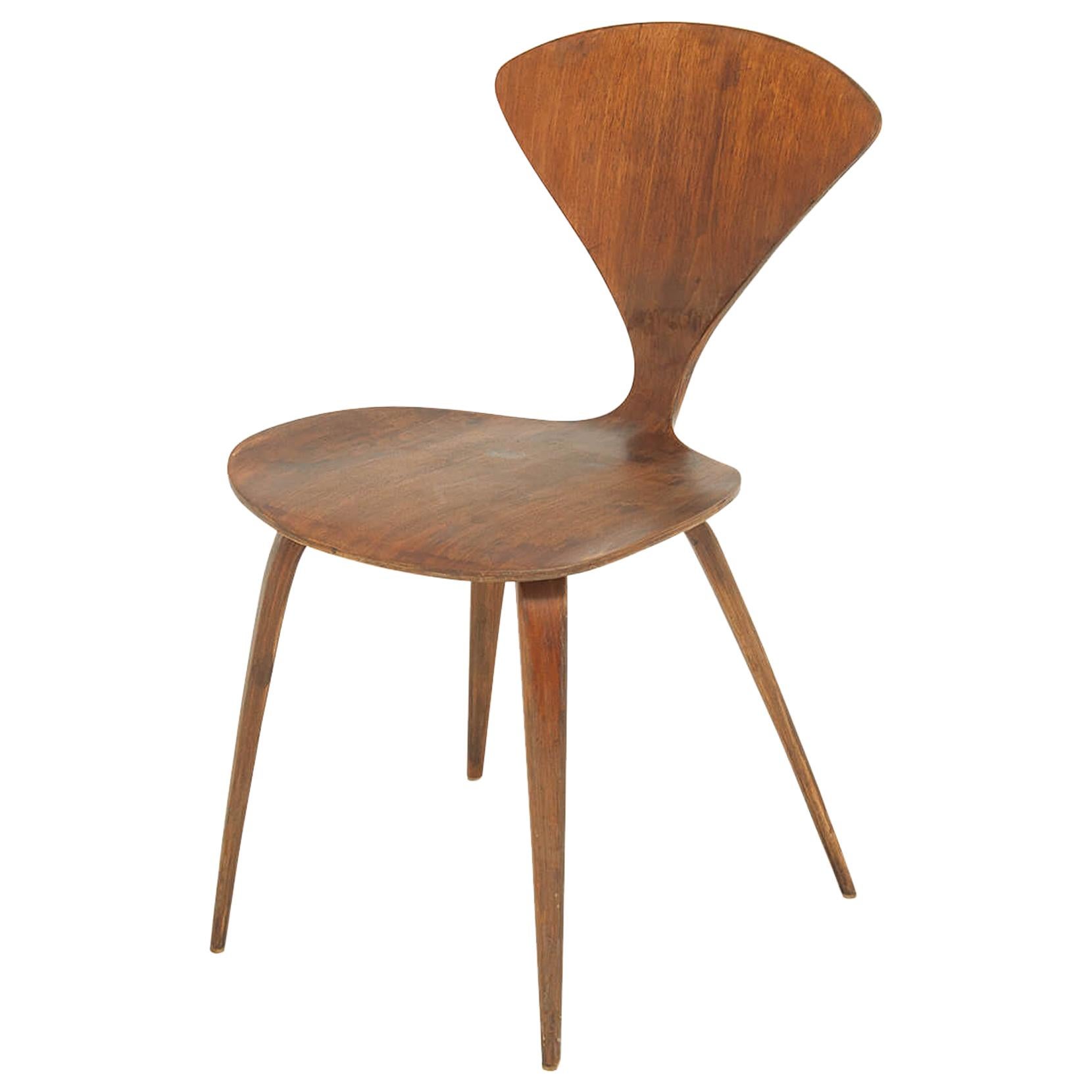 Chair by Norman Chener, in Walnut for Plycraft, Old Edition, 1950 at ...