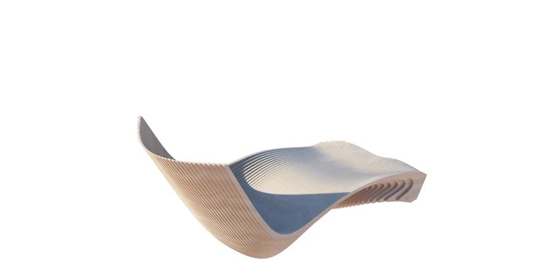 Chair Chaise, Designer by Andro Herrera For Sale at 1stDibs