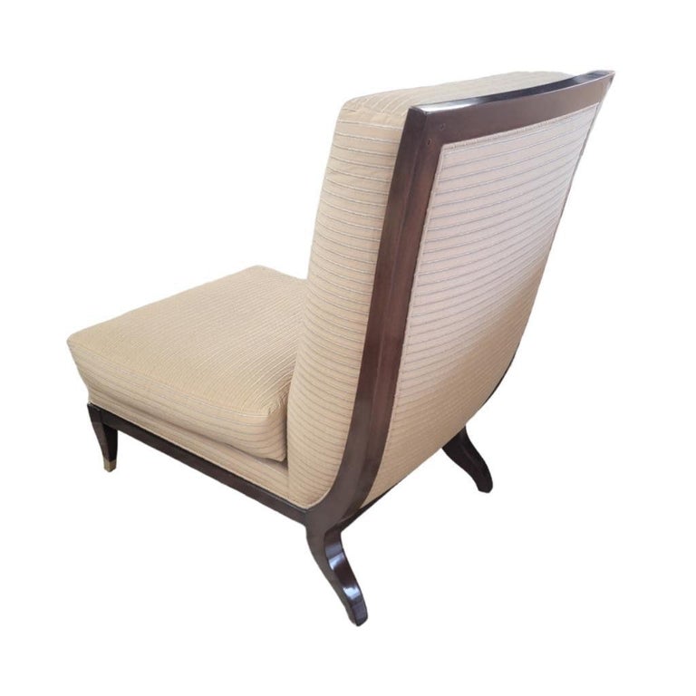 Chaise Apollon Collection Armless Slipper Chair by William Switzer For ...