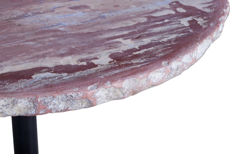 Chalkstone Top on Steel Base For Sale at 1stDibs