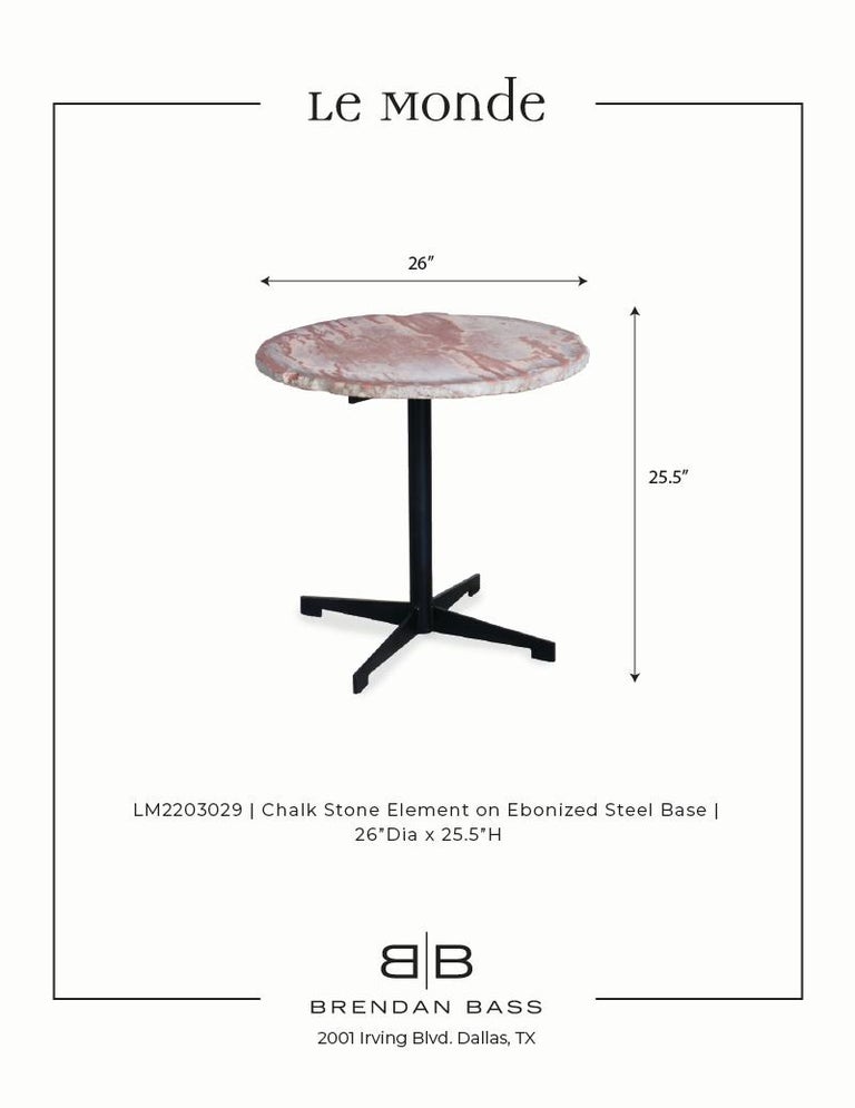 Chalkstone Top on Steel Base For Sale at 1stDibs