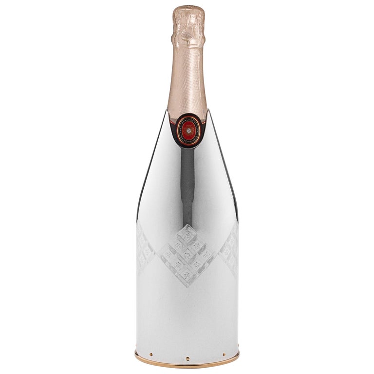 21st Century, Champagne cover, Solid pure silver, Let’s Roll the Dice ...