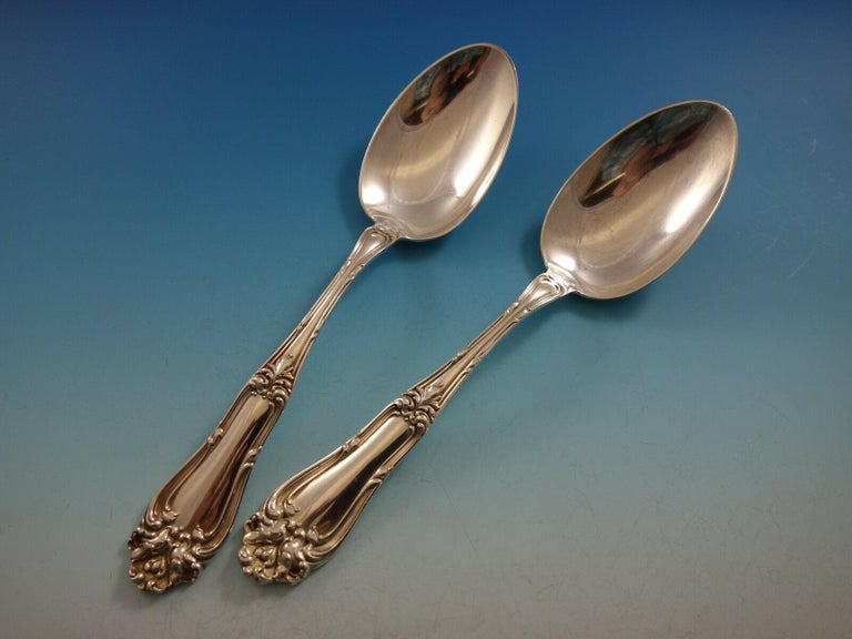 Champlain by Frank Whiting Sterling Silver Flatware Set for 8 Service ...