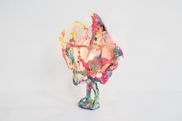 Chan Chiao Chun Contemporary Colourful Resin Table Lamp "Stay with Me ...