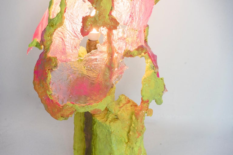 Chan Chiao Chun Contemporary Resin Acrylic Table Lamp from the Series ...