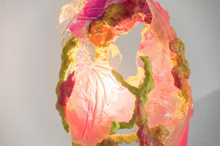 Chan Chiao Chun Contemporary Resin Acrylic Table Lamp from the Series ...