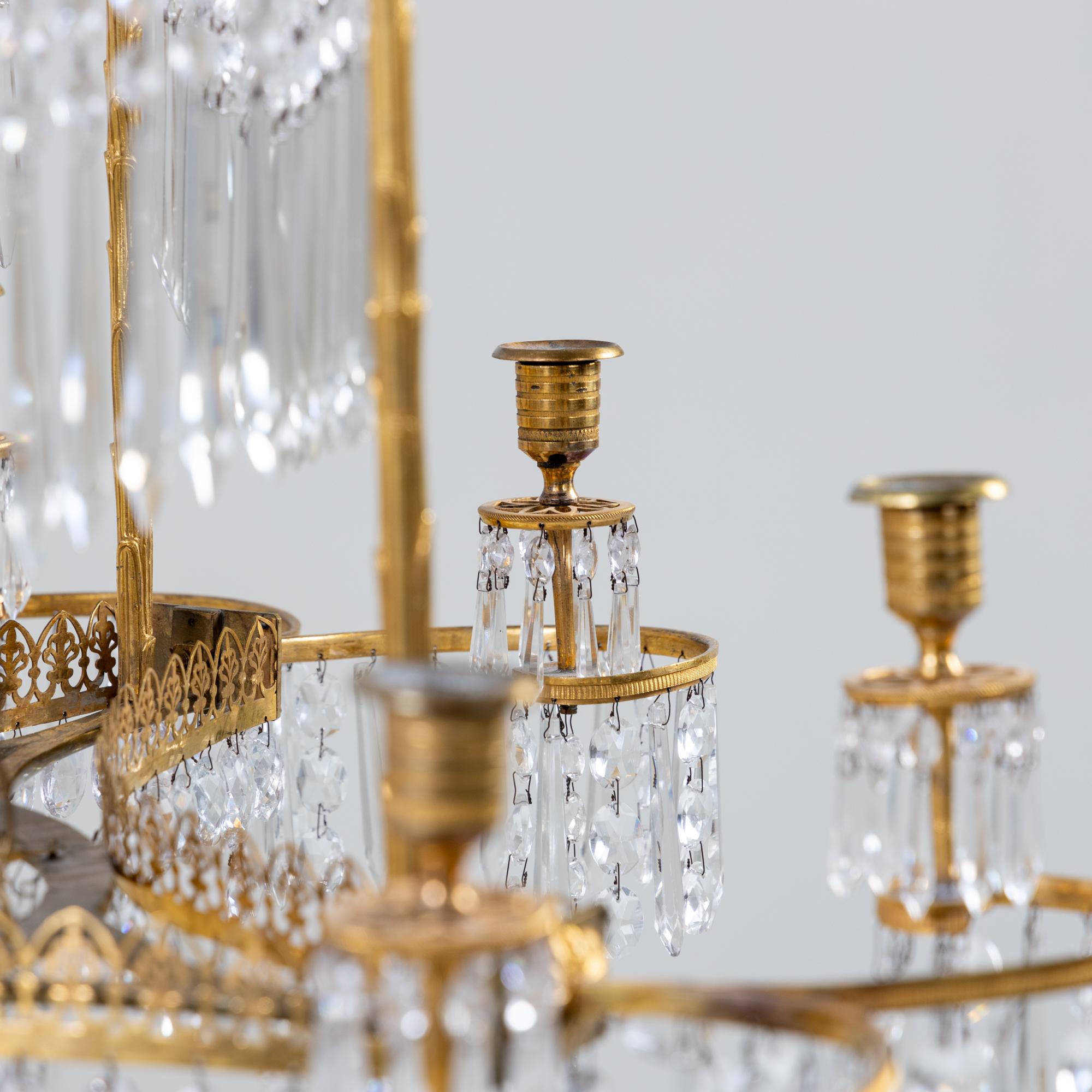 Chandelier with Palm Trees, Werner and Mieth, Berlin c. 1800-1810 For ...