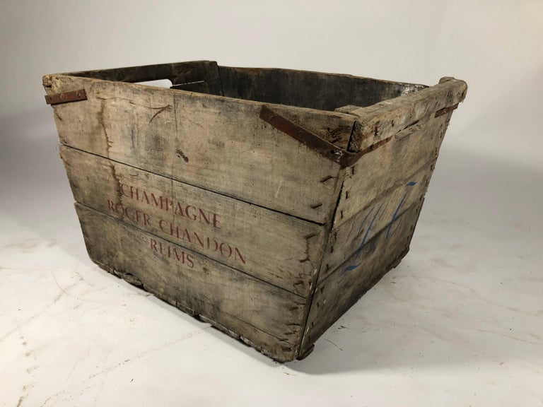 Chandon Family Champagne Crate For Sale at 1stDibs