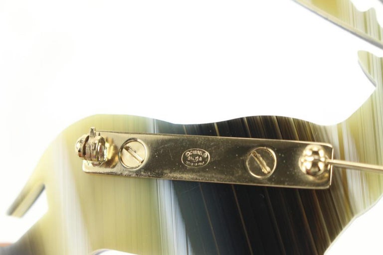 Chanel 01A Reindeer CC Brooch Deer Motif 20ck76s For Sale at 1stDibs